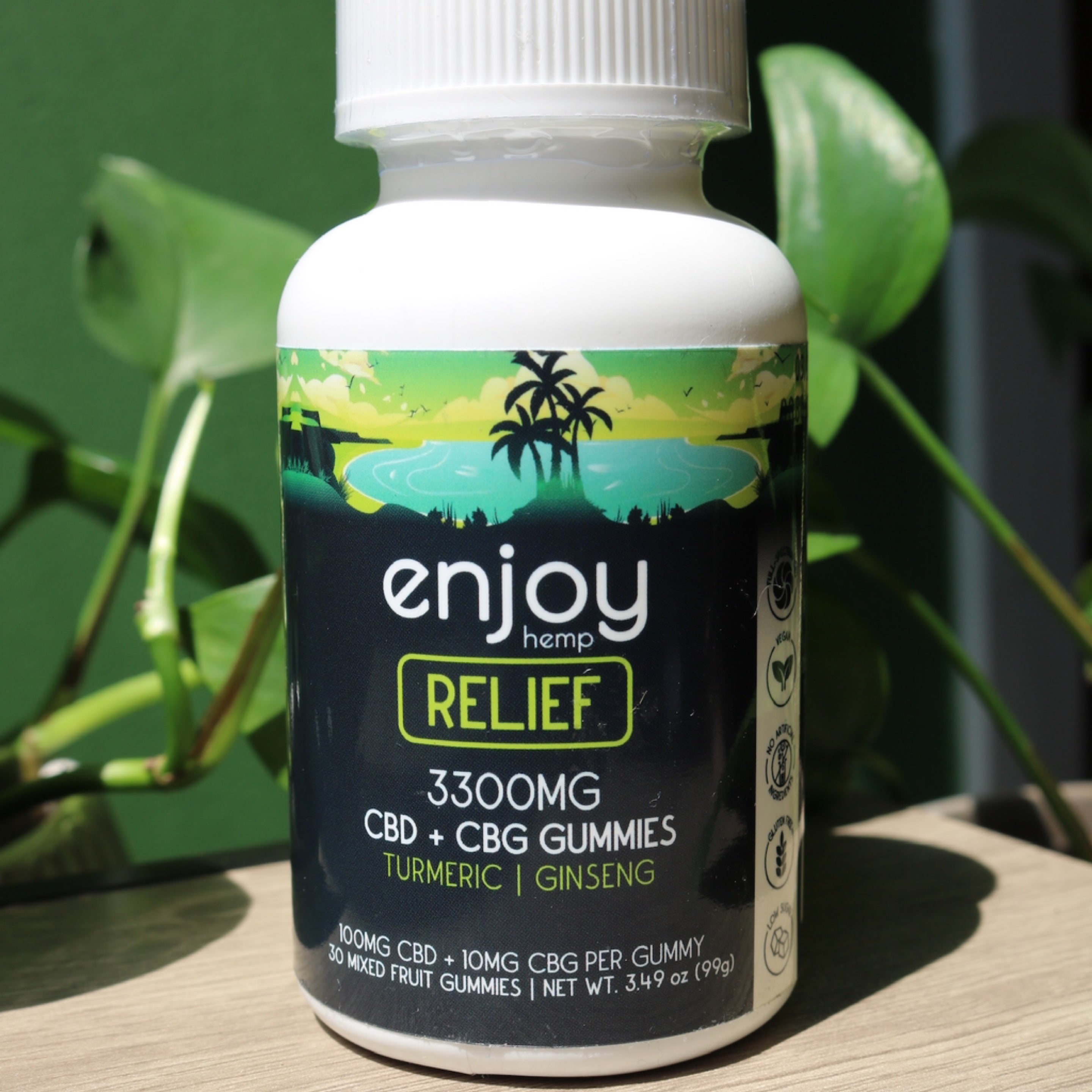 Enjoy CBD + CBG Relief Gummies | Redhead Hemp